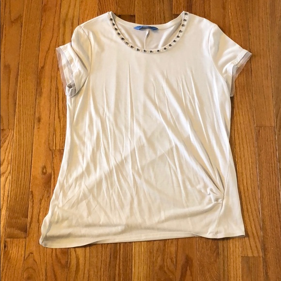 Vera Wang | Tops | Simply Vera Blouse Modern Simple Large Vera Wang ...